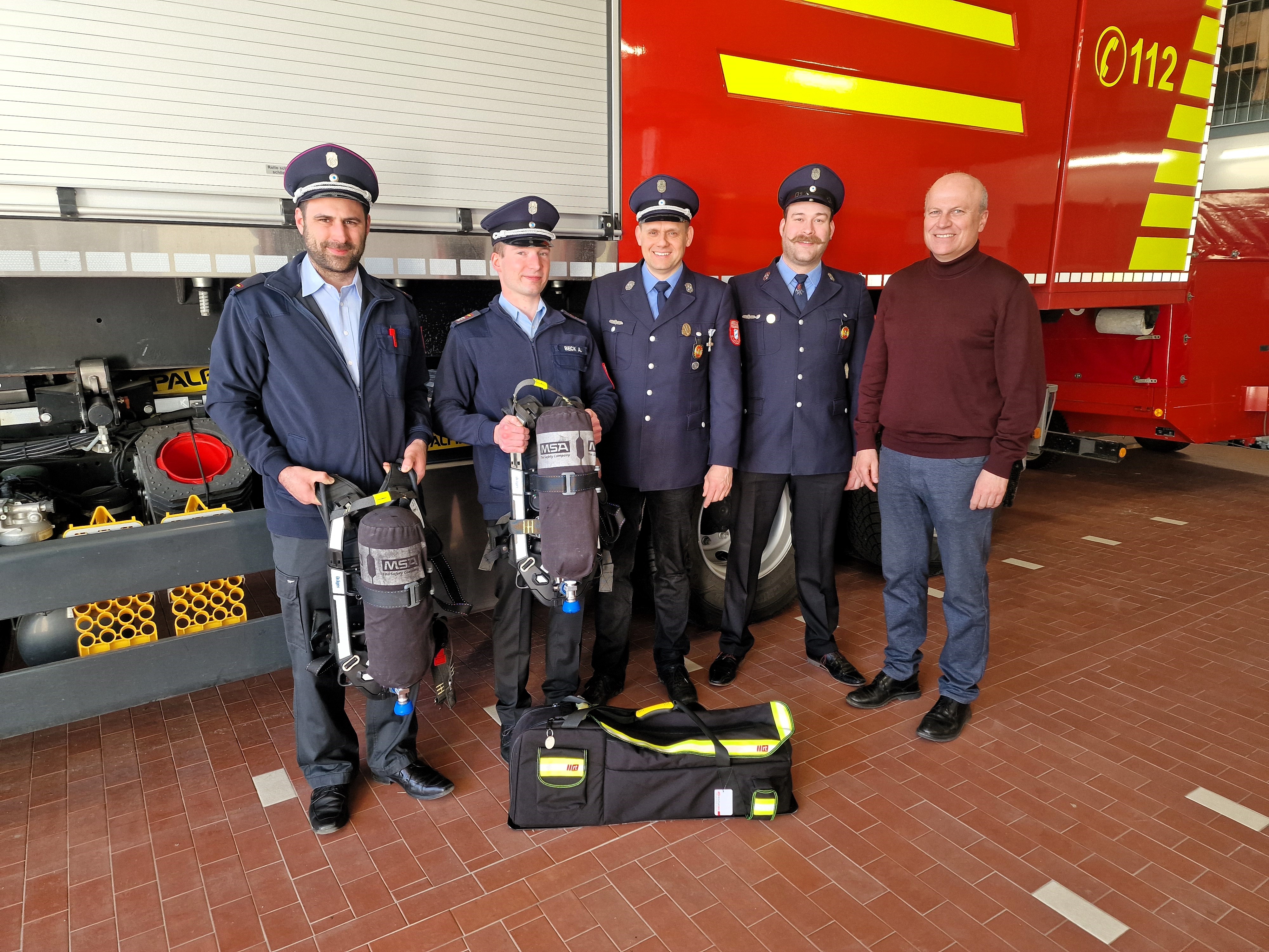 Feuerwehren mit neuer Atemschutztechnik ausgestattet – Stärkung von Sicherheit und Einsatzfähigkeit